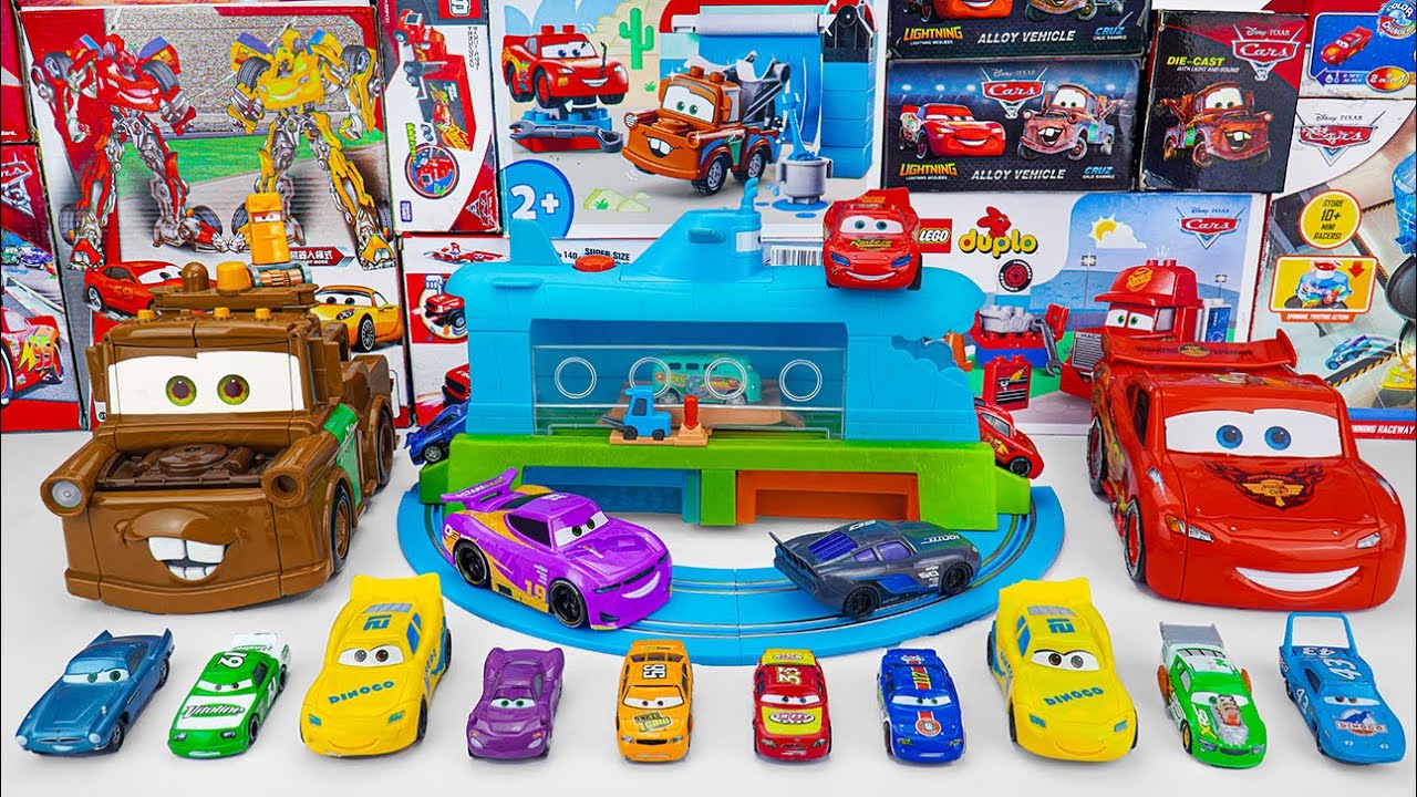 Disney Pixar Cars Unboxing Review | Disney Pixar Cars Turbo Racers ...