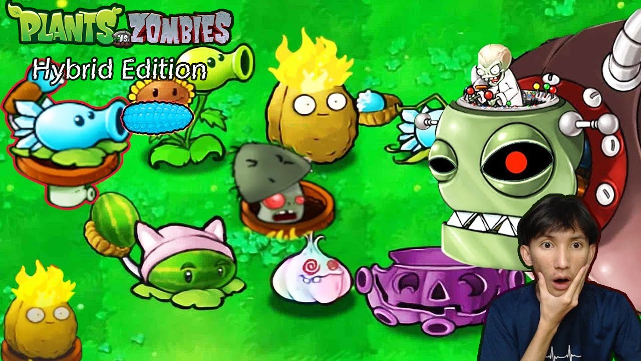 PVZ HYBRID MODE HERO - PLANTS VS ZOMBIES HYBRID - YouTube