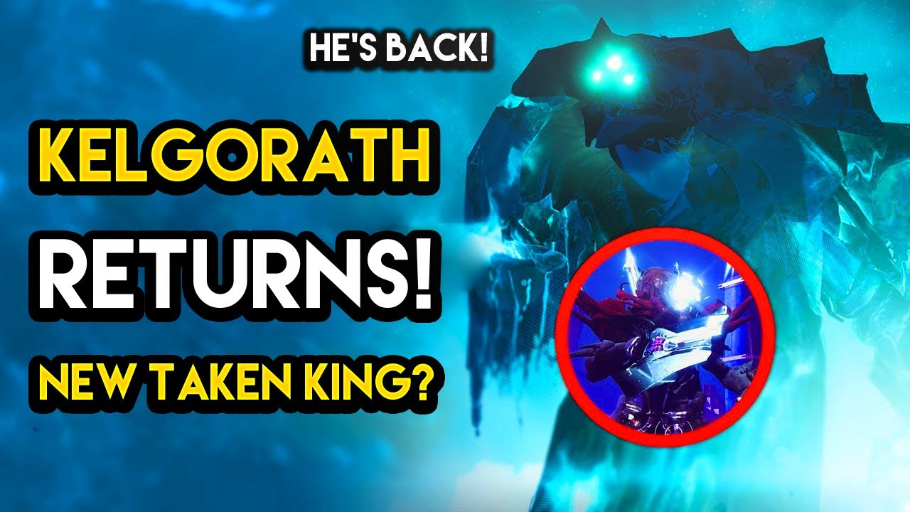 Destiny 2 - THE NEW TAKEN KING! Kelgorath Returns and Terrorizes Titan ...