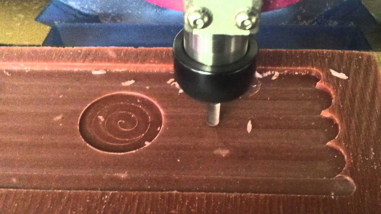CNC Milling Japanese Motifs in Machinable Wax with a DIY BF20 Mill ...