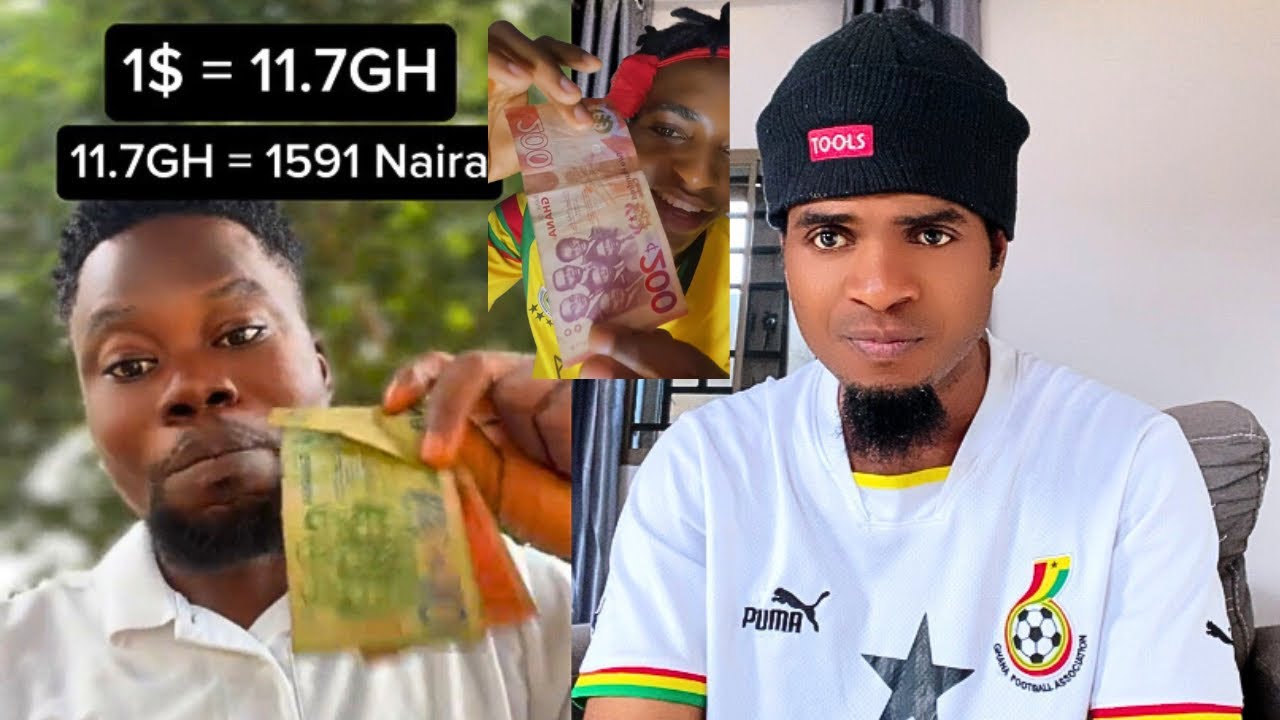 Trending Ghana cedi alongside Nigeria money do not let people deceive you - YouTube
