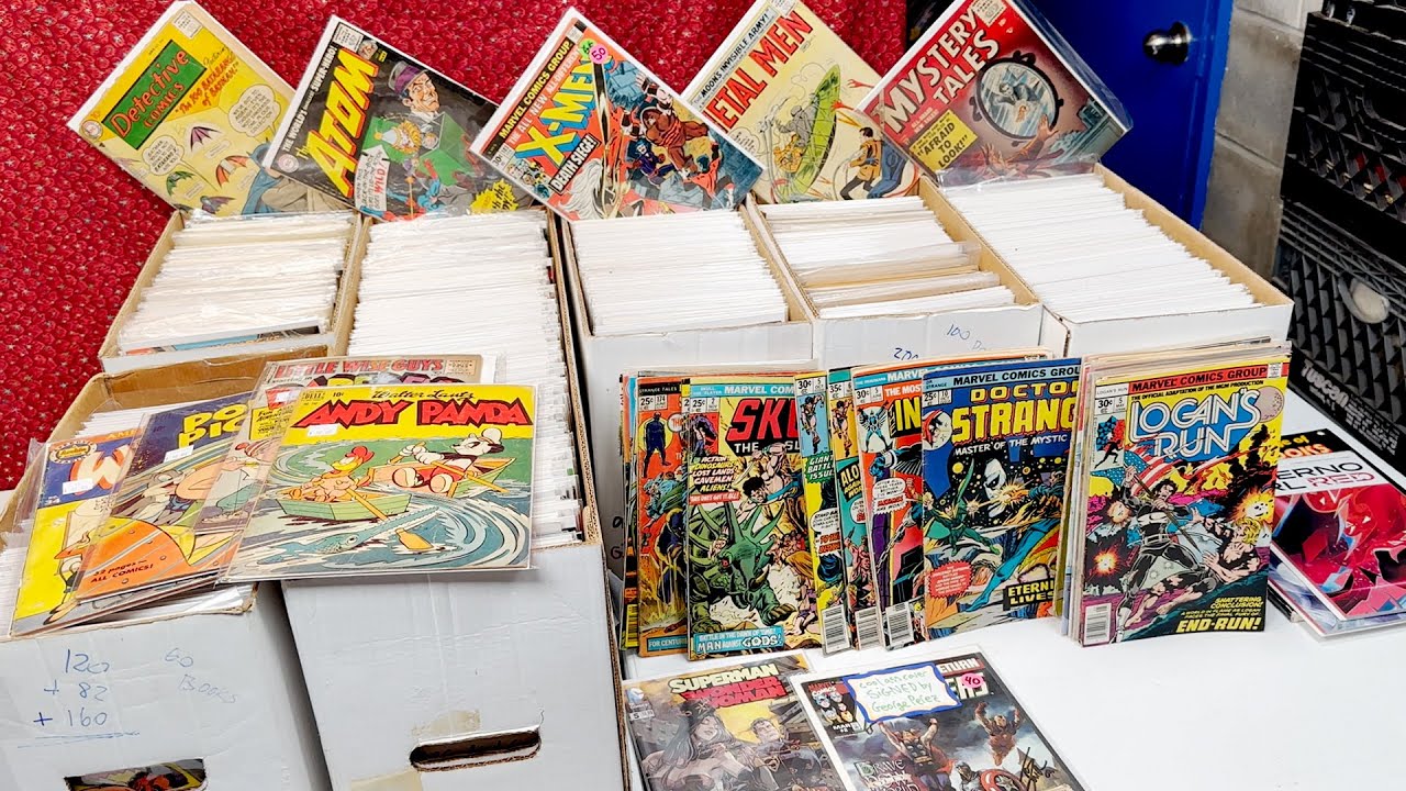 I Purchased 26 Boxes Full Of Comic Books At The Brooklyn Invasion Comic ...