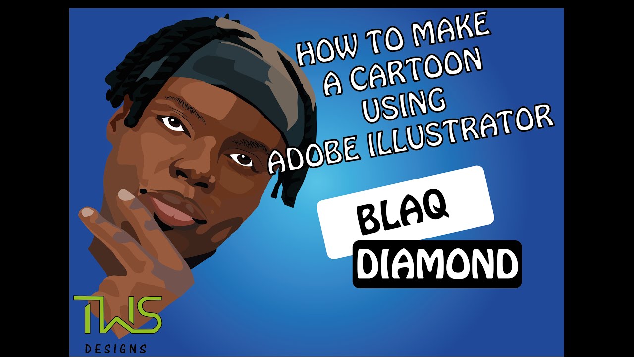 How to cartoon celebrities | Blaq Diamond - YouTube