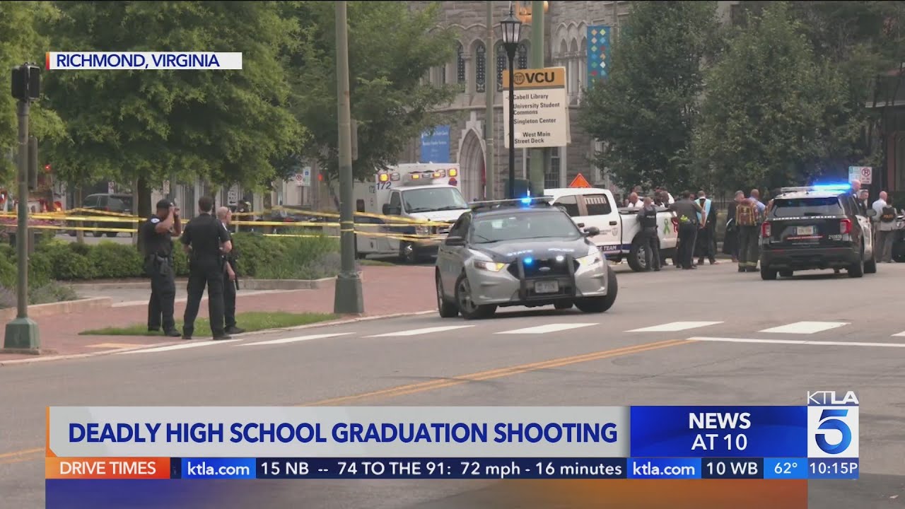 2 dead, 1 in custody in shooting outside Virginia graduation ceremony ...