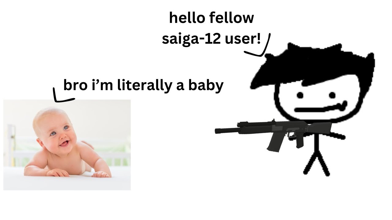 don't use the saiga 12 (REAL) #roblox #phantomforces - YouTube