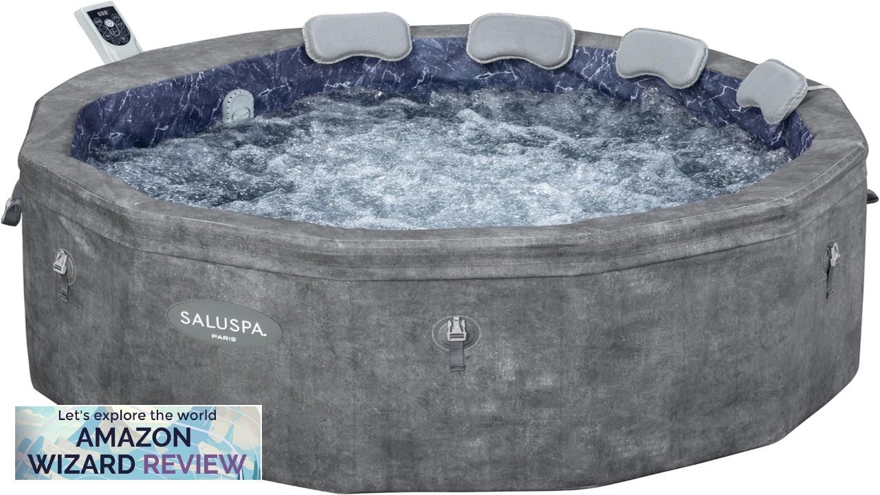 SaluSpa 67'' x 25.5''/1.70m x 65cm Paris ThermaCore UltraFit Smart ...