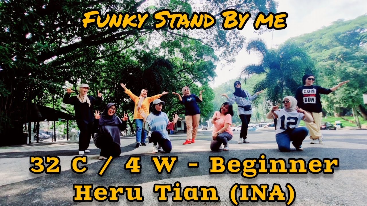 Funky Stand By Me || 32 C / 4 W - High Beginner || Heru Tian (INA) - YouTube