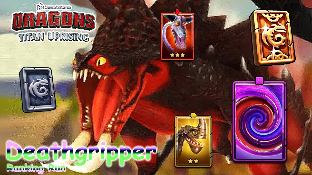 Dragons: Titan Uprising / Deathgripper Ranking Run / Full Battle / BP ...