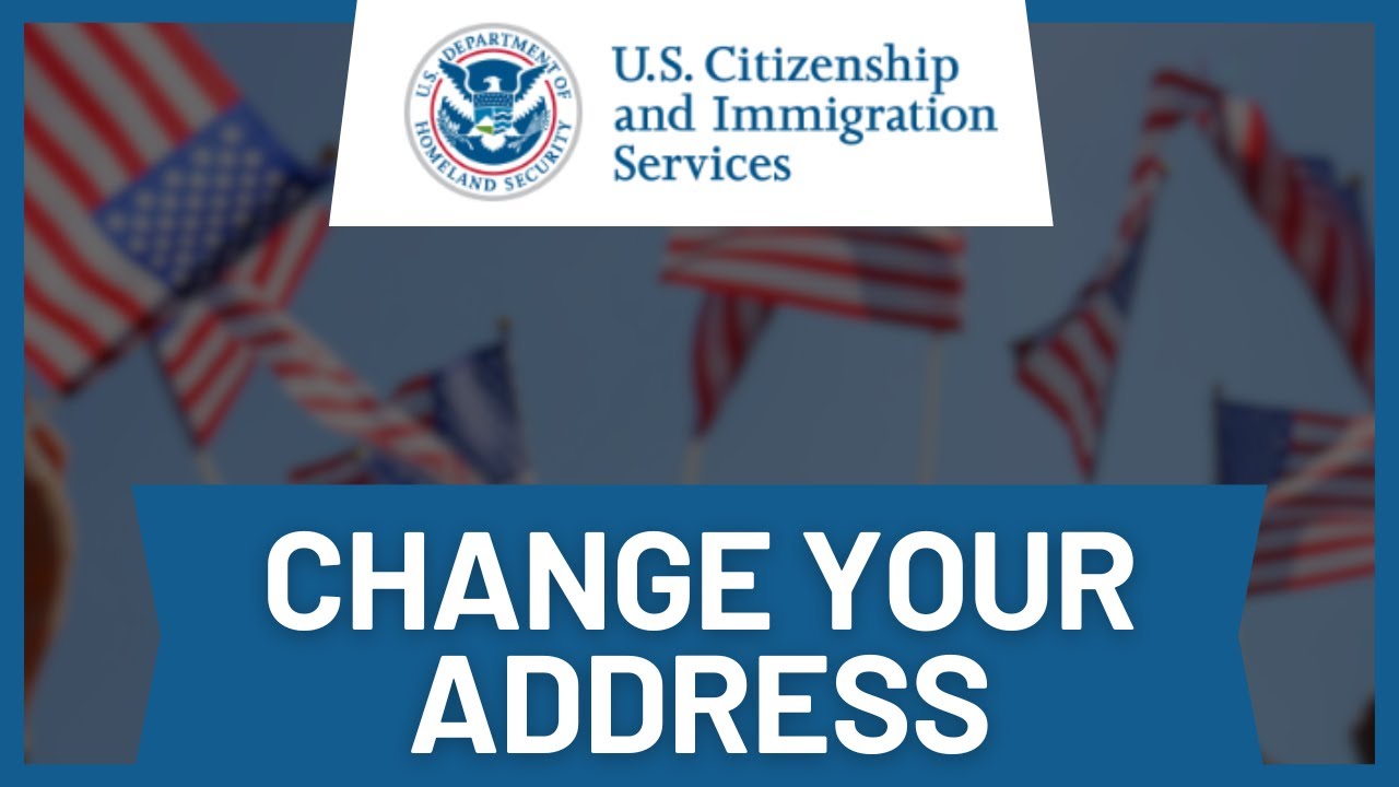 USCIS: How to Change Address (Quick & Easy Guide) - YouTube