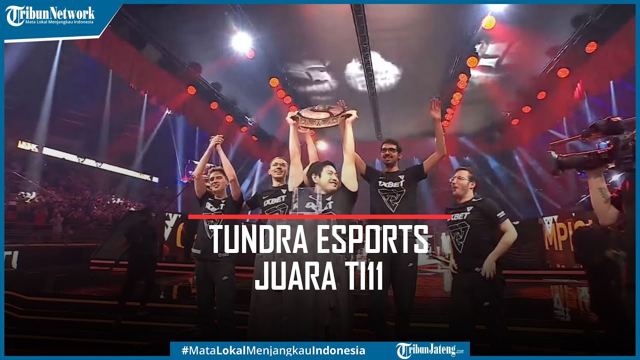 Tundra Esports Jadi Juara TI11 Bawa Pulang Rp 131 M - YouTube