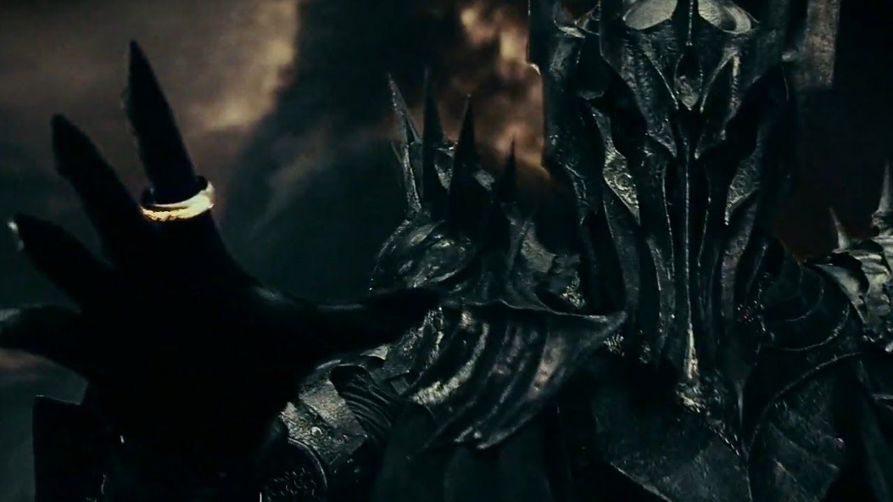 The Lord of The Rings - the first battle ( the defeat of sauron ) and ...