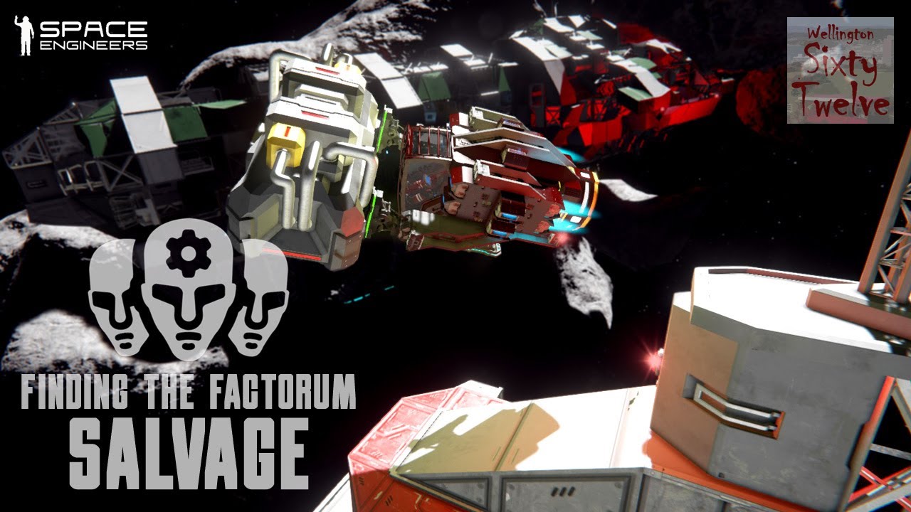 Finding the Factorum EP03 - Salvage (Space Engineers) - YouTube