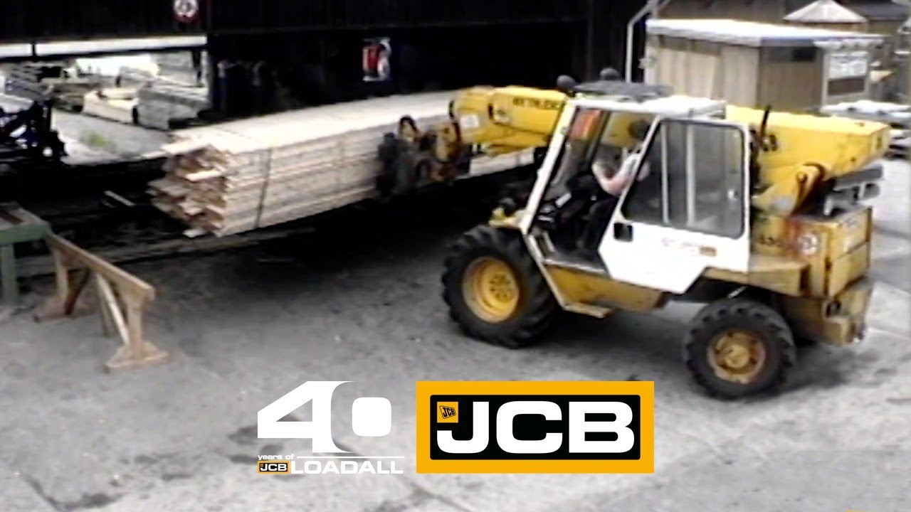 JCB 530-4 TH in Germany - Celebrating 40 Years of Loadall - YouTube