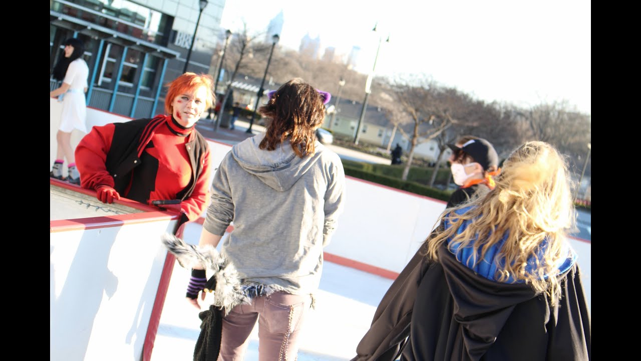 Atlantic Station Cosplay and Ice Skating Day! - 02/07/15 - YouTube