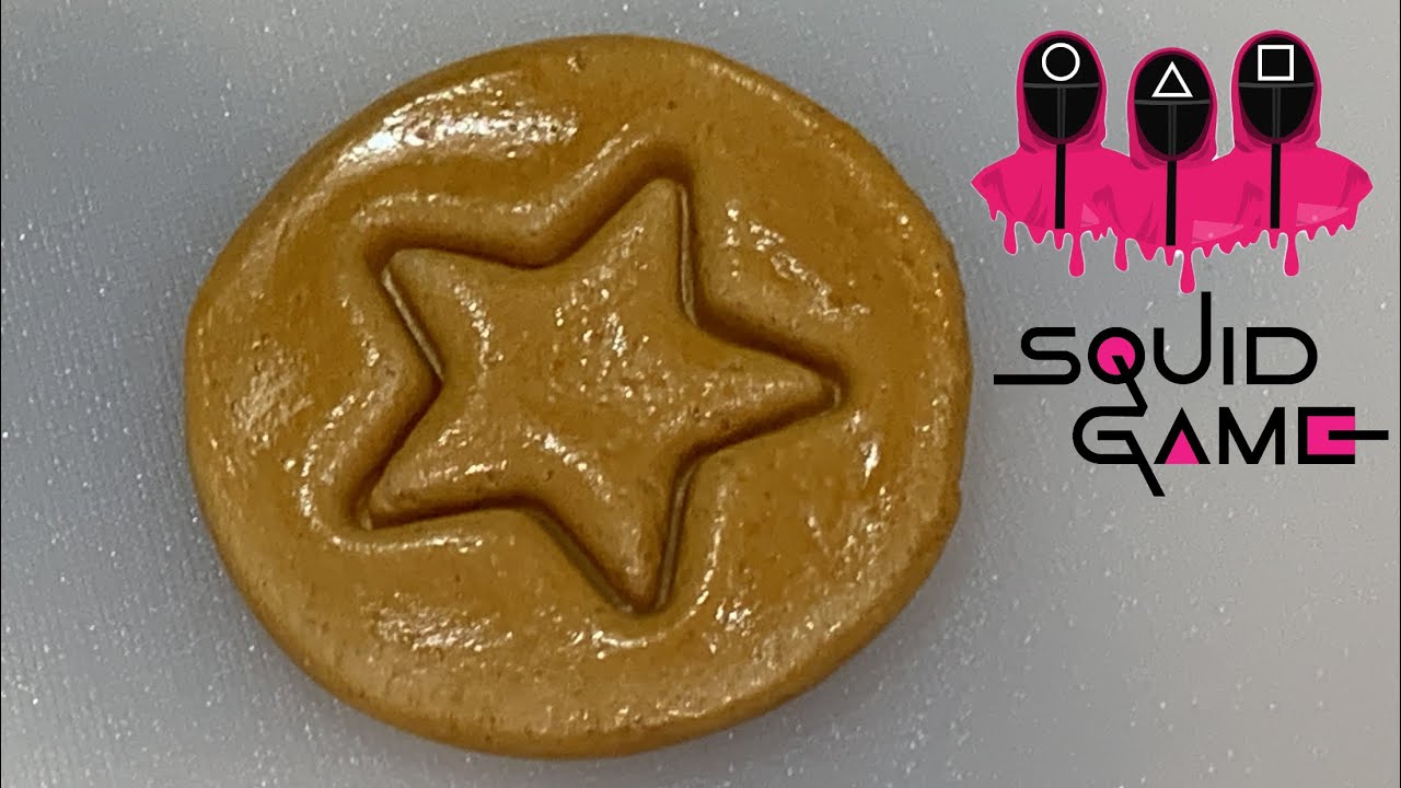 Dalgona candy from Squid Game | Perfect Honeycomb candy - Korean Street ...