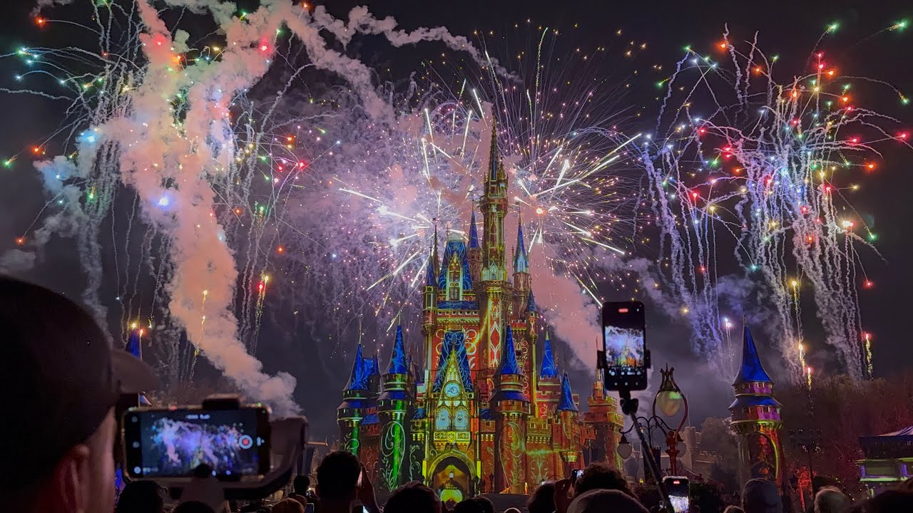 Happily Ever After fireworks show in Magic Kingdom - YouTube