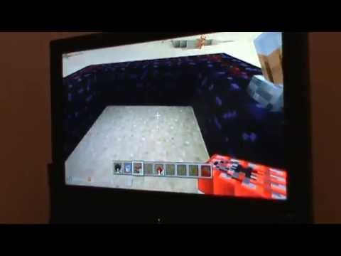 How to make a TNT trampoline in Minecraft - YouTube