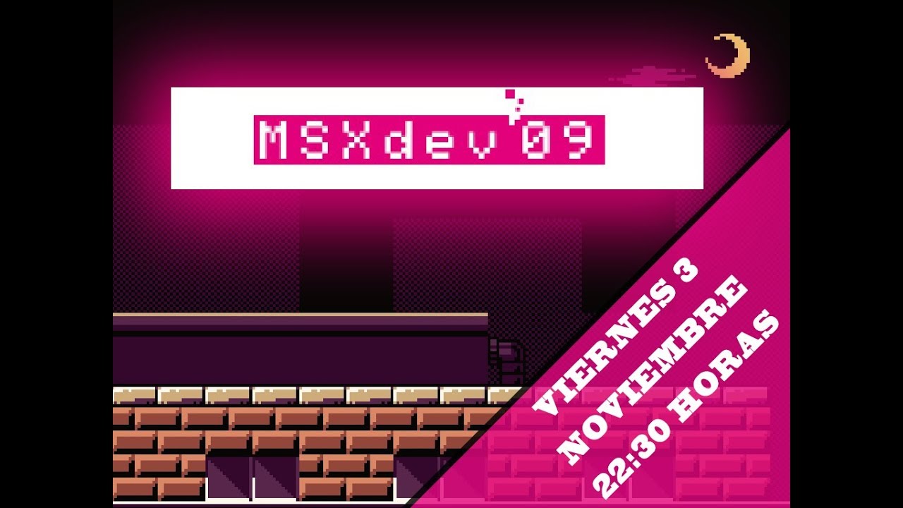 Los videojuegos de MSXdev'09 - MSX homebrew - YouTube