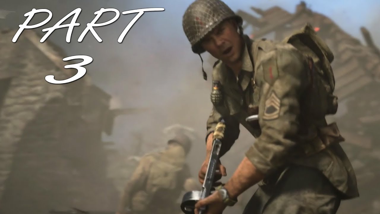 Call of Duty WW2 #3 - Operation Cobra - Walkthrough (COD World War 2 ...