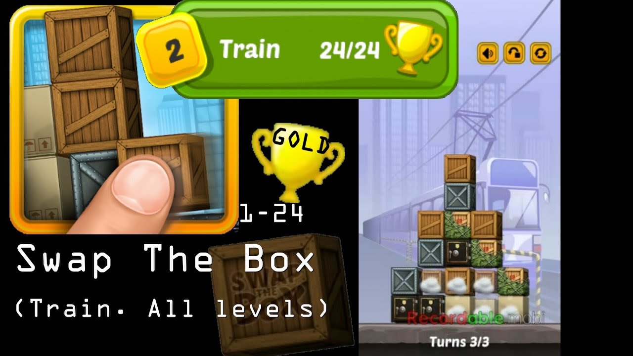 Swap the Box: Train 1-24 (gold) - YouTube