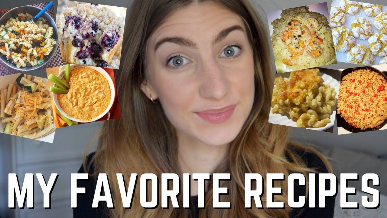 My Current Favorite Recipes - YouTube