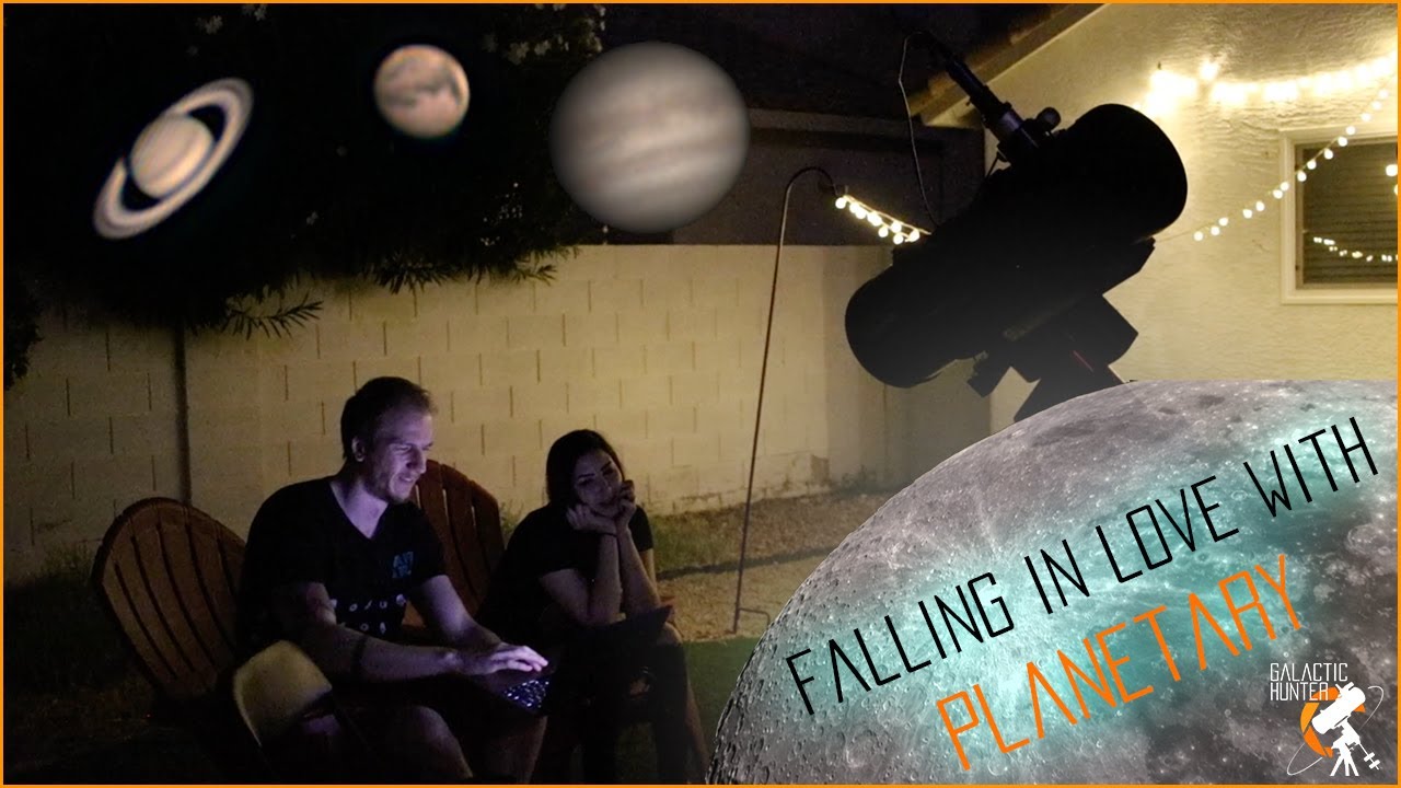 Taking our first images of planets and the moon with a dedicated camera ...