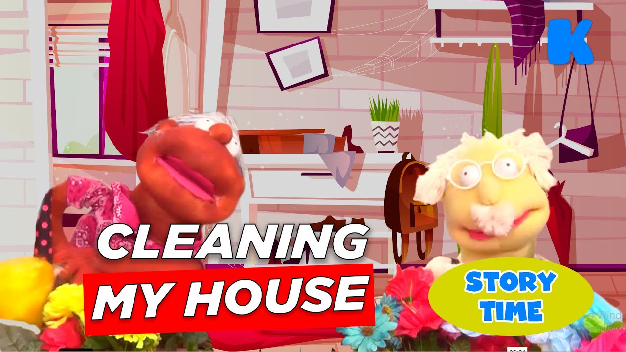 Cleaning my house | Bed Time Stories for Kids | Kidsa English Story ...