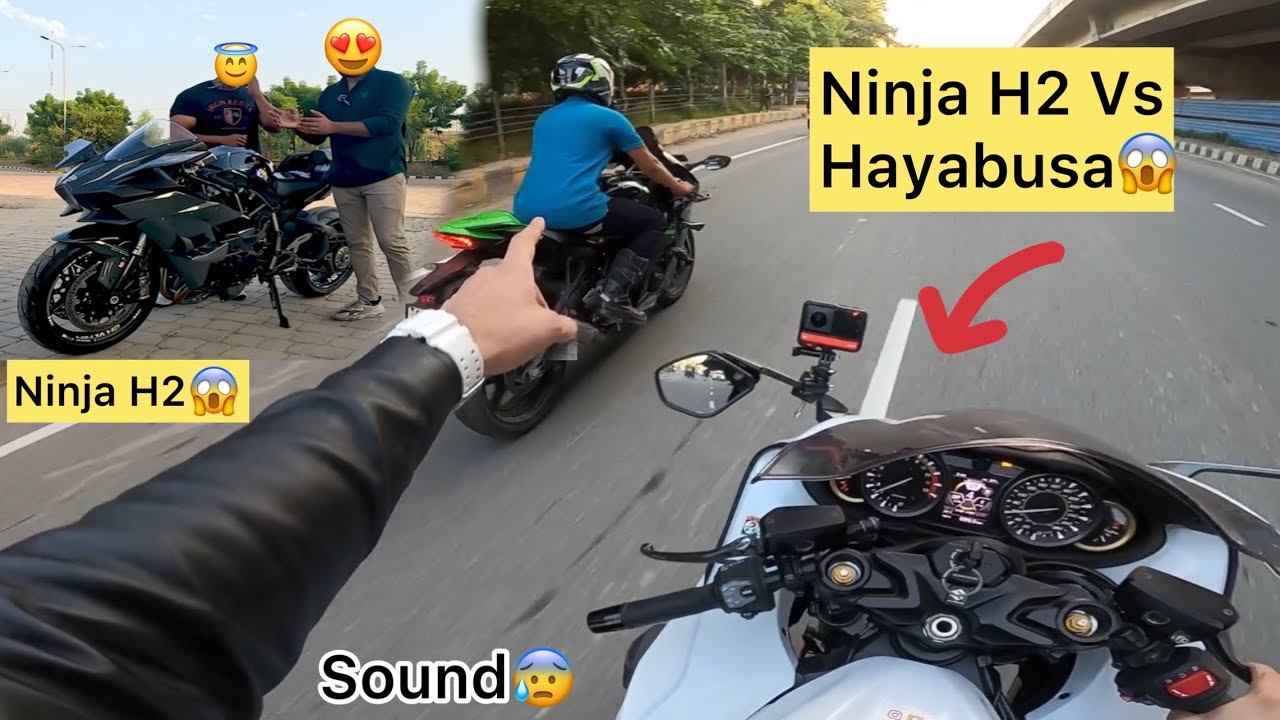 Ninja H2 Vs Hayabusa Power Test😱 Training Back workout ️ - YouTube