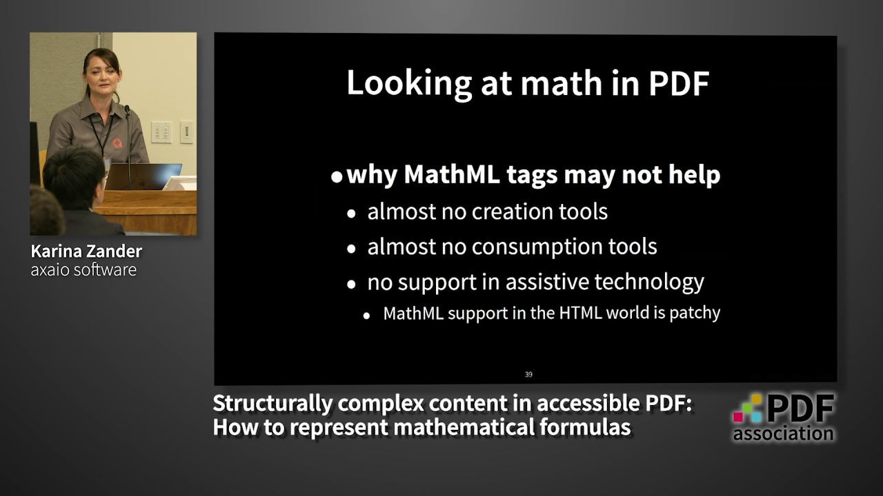 Structurally complex content in accessible PDF: How to represent ...