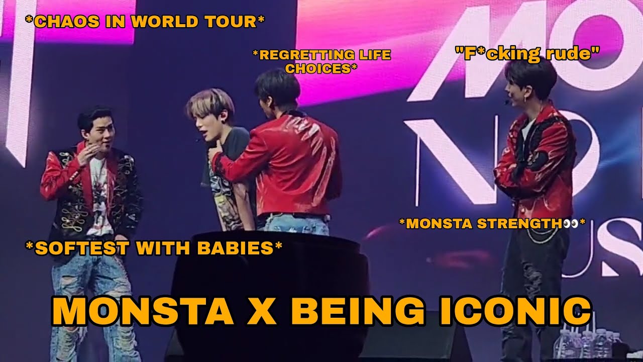 MONSTA X ICONIC MOMENTS - YouTube