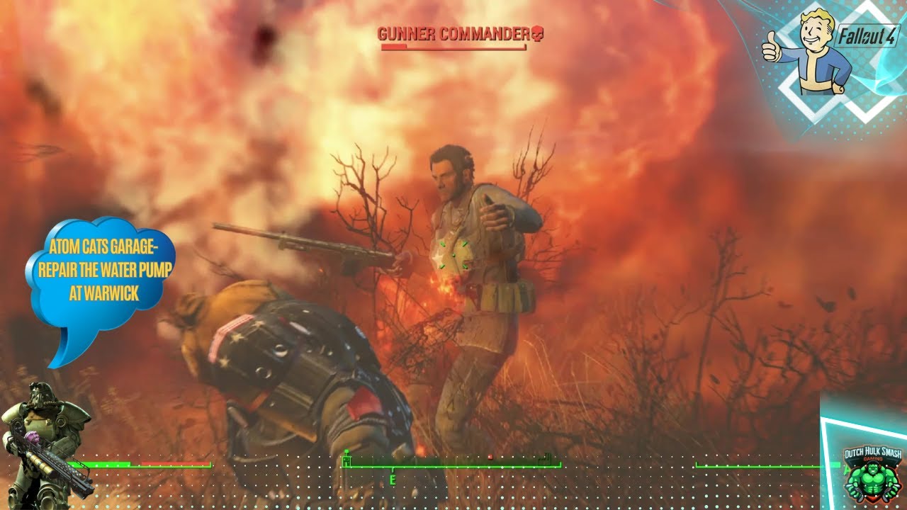 Atom Cats Garage- Repair the water pump at Warwick in Fallout 4 Next ...