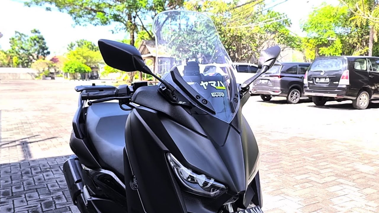 Review Bracket Spion Yamaha Xmax Street Fender + Spion R15 - YouTube