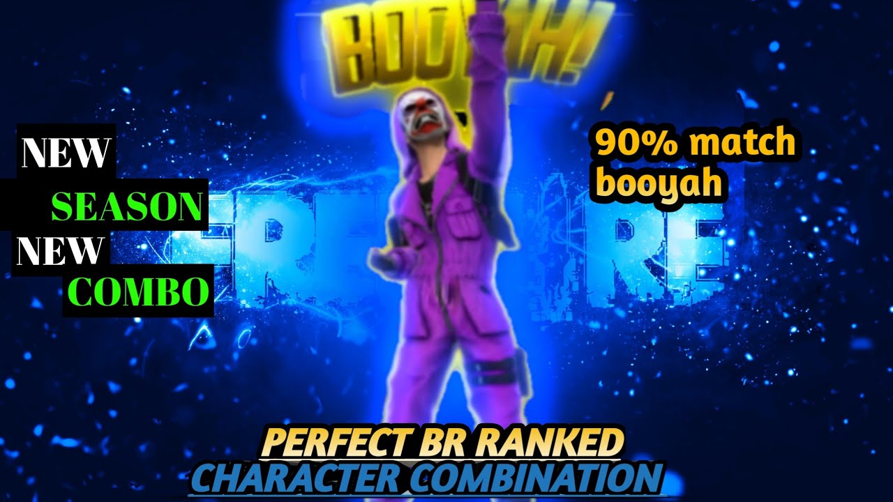 BR RANKED COMBINATION || HOW TO BR RANKED CHARACTER COMBINATION AFTER ...