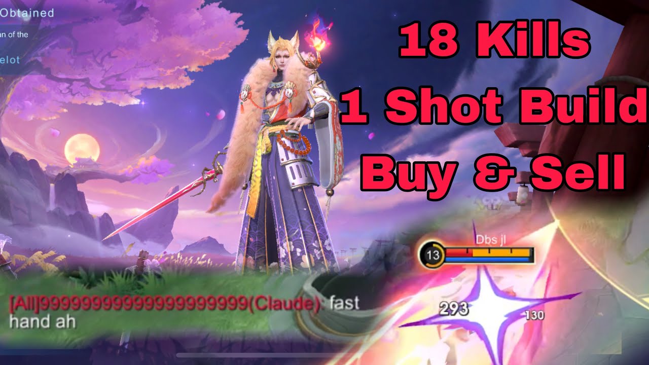 Kishin Densetsu Lancelot 18 Kills, 1 Shot Build, Buy and Sell - YouTube