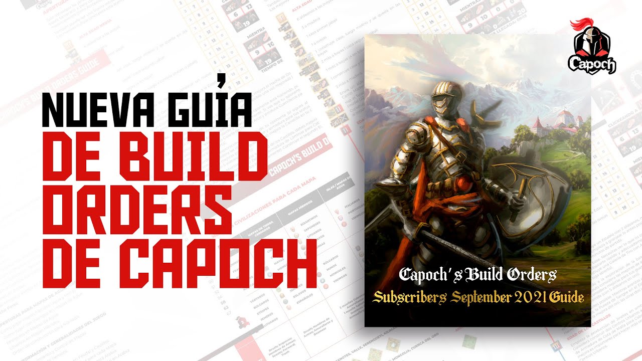 Nueva Guía de Build Orders de Capoch | Español - YouTube