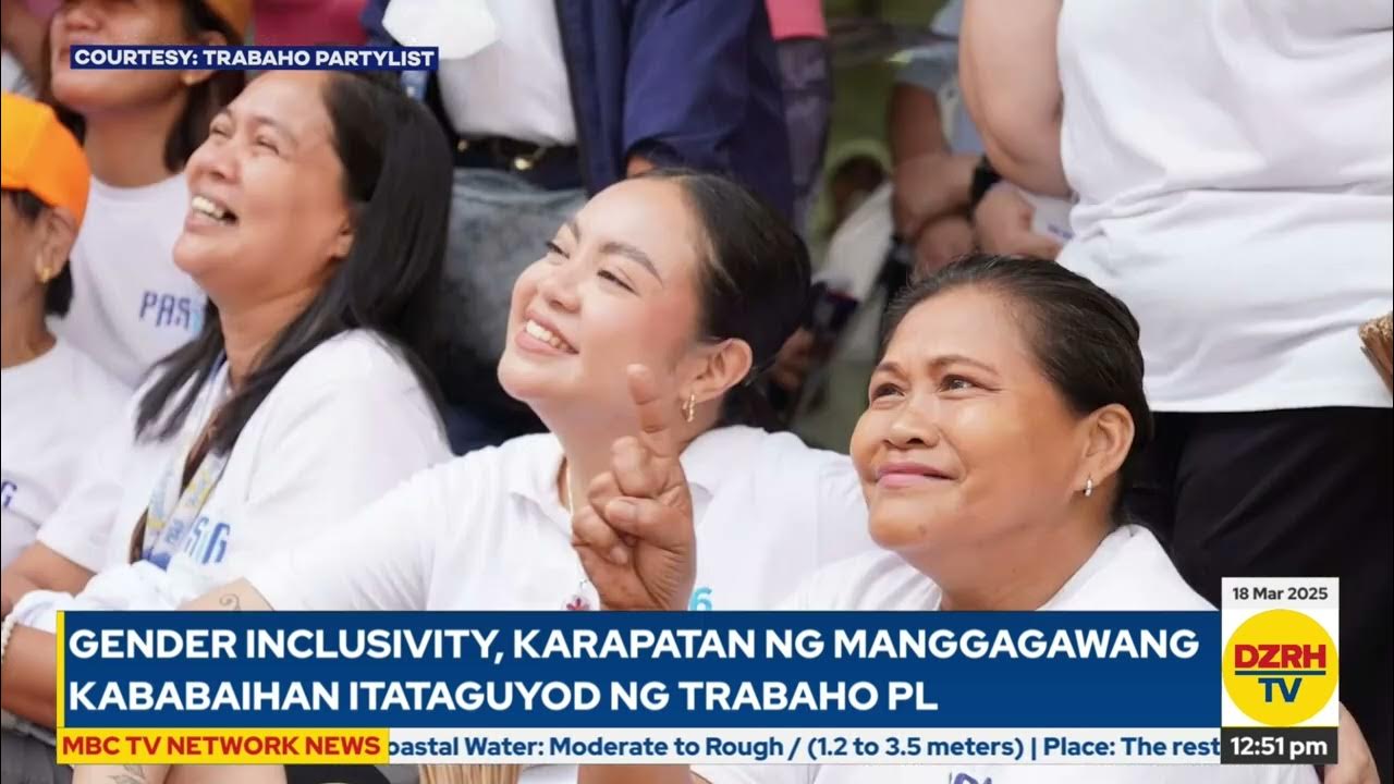 Gender inclusivity, karapatan ng manggagawang kababaihan na itataguyod ...
