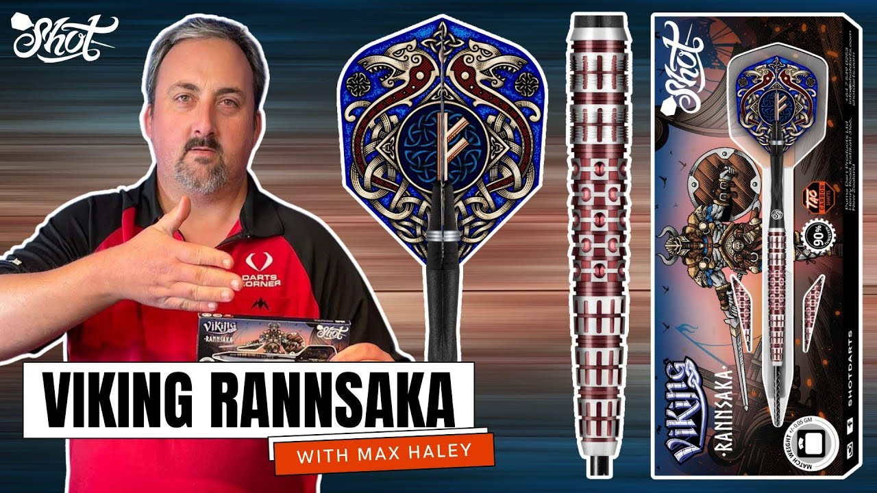 VIKING RANNSAKA SHOT DARTS REVIEW WITH MAX HALEY - YouTube
