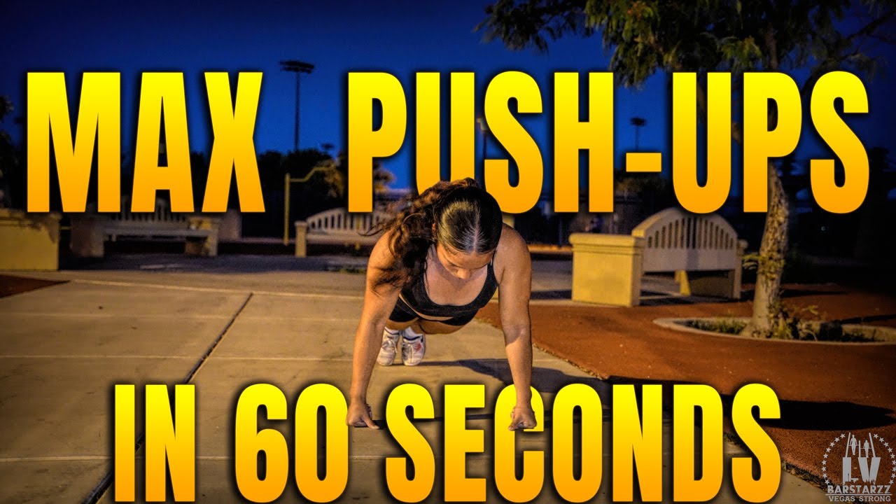 Max Push-Ups In 60 Seconds - YouTube