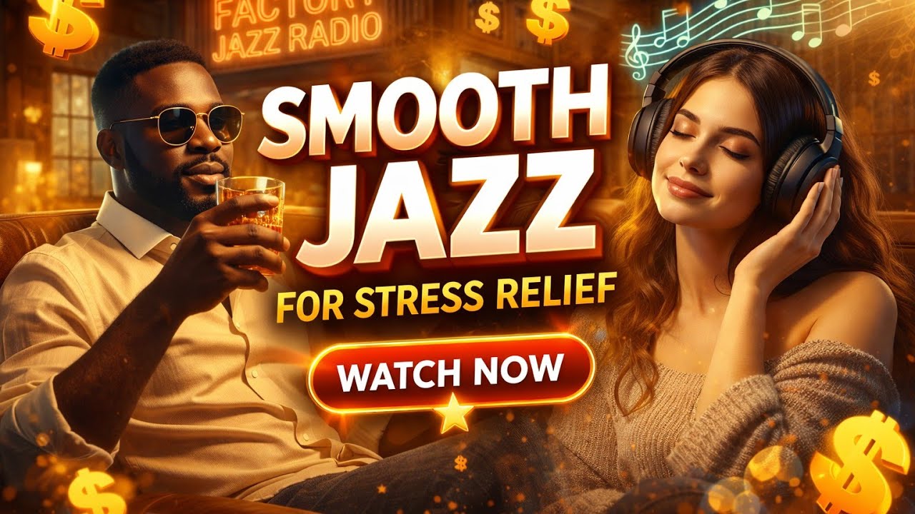 Smooth Jazz x R&B Flow – Relaxing Smooth Jazz Instrumental for Stress ...