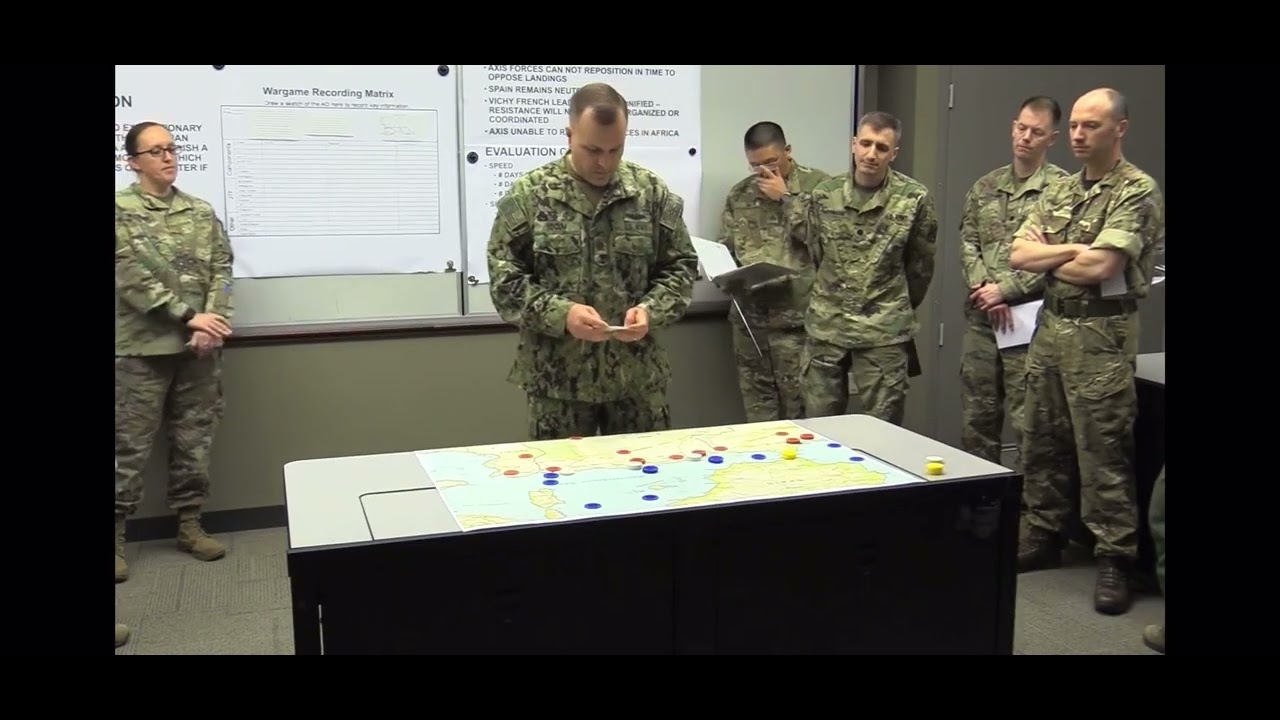 CGSC/CGSOC COA Analysis/Wargaming - YouTube