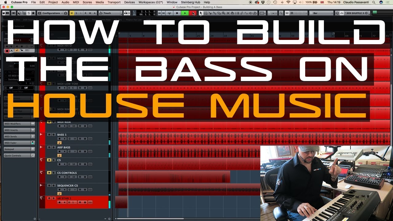 How To Build The Bass on House Music - YouTube
