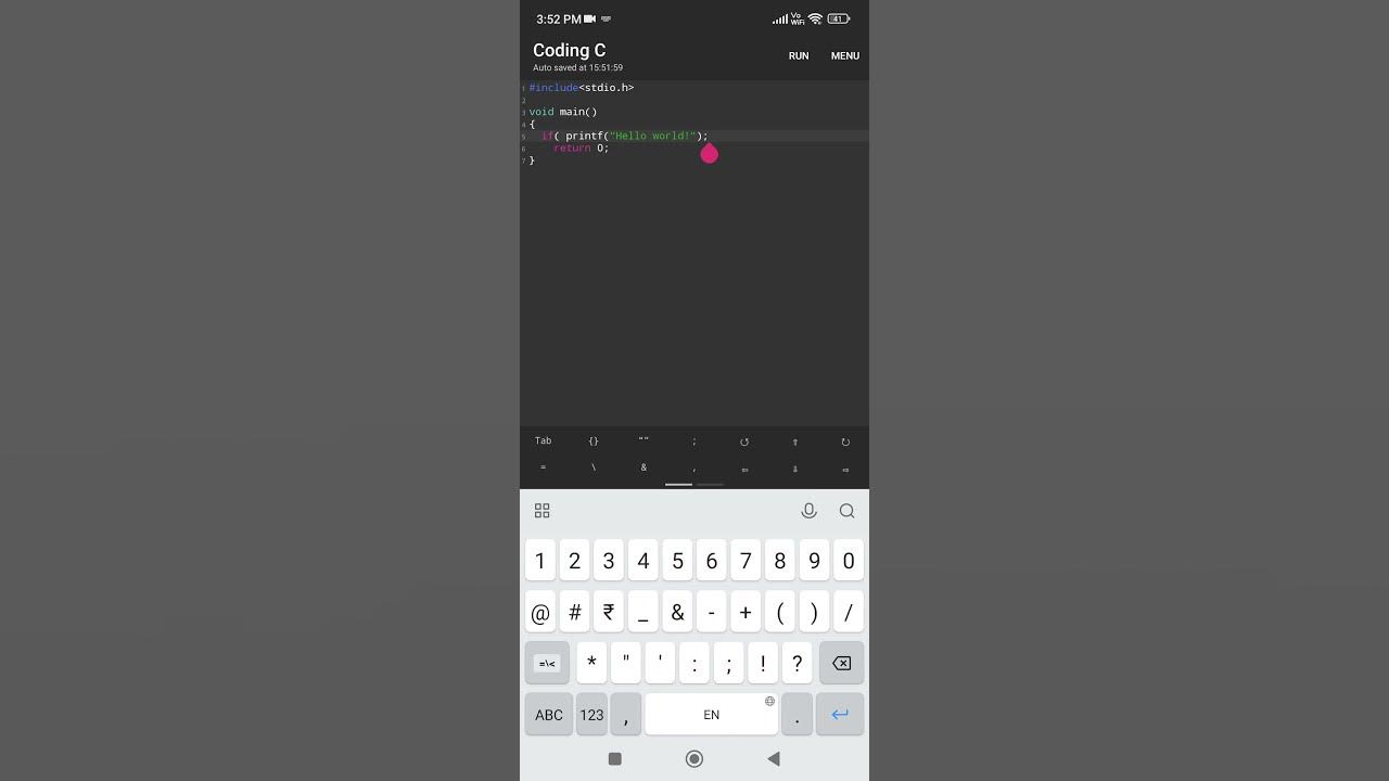 Print Hello World In C Program Without Using Semicolon Youtube