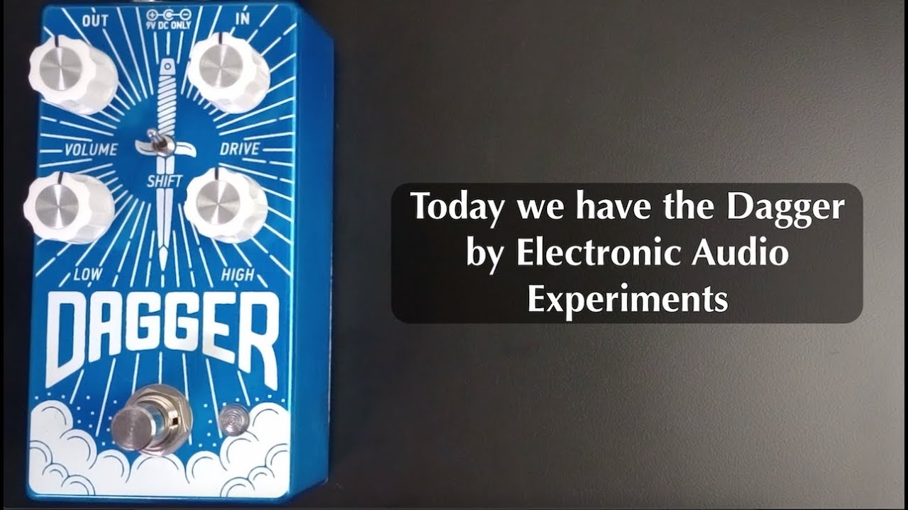 Electronic Audio Experiments Dagger Video Manual and Demo - YouTube