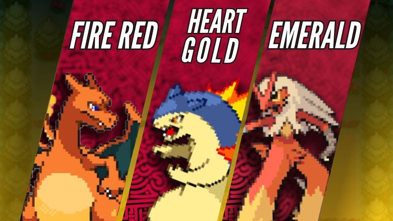 A EVOLUÇÃO do Tipo FOGO: Monotype de Kanto a Hoenn! - YouTube