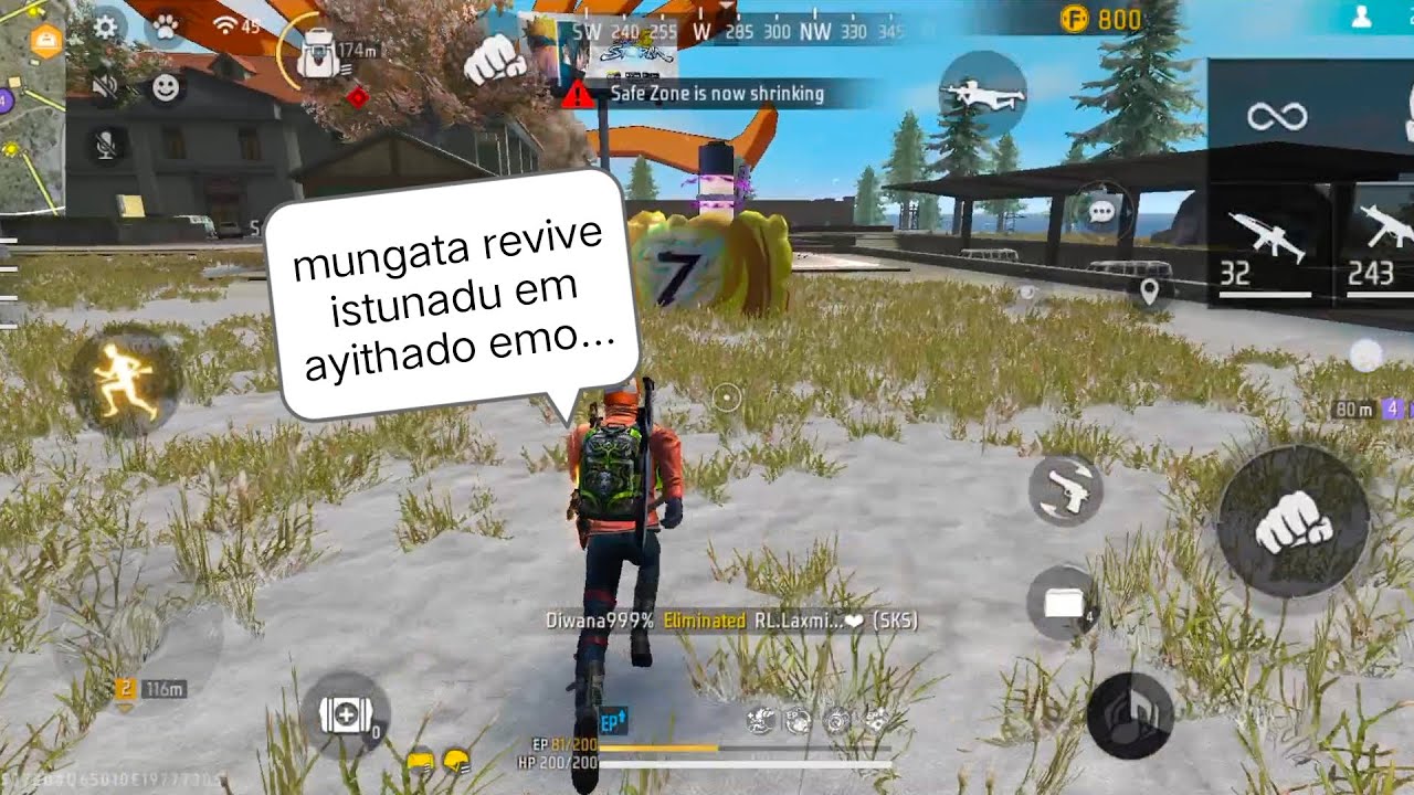 mungata revive istunadu em ayithado emo... 🤔 @FreeFireIndiaOfficial ...