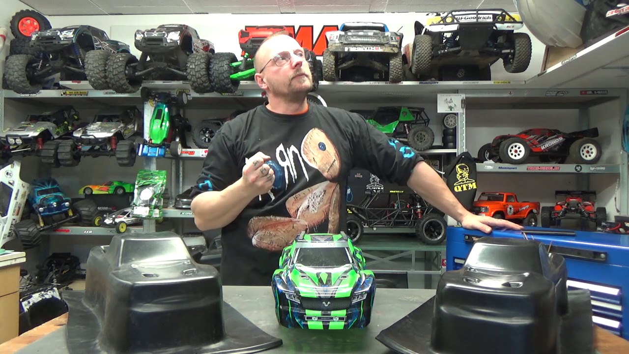 LA CARRO ELSASS RC BODY POUR : LE TRAXXAS HOSS - YouTube