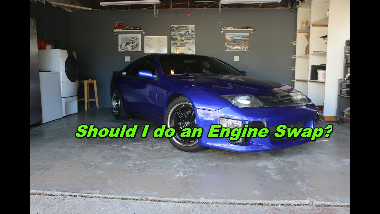 300zx z32 Engine Swap talk. RB26? SR20? 2JZ? - YouTube