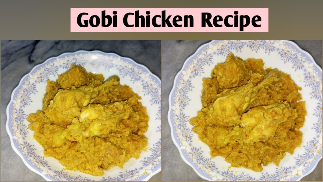 Gobi Chicken Recipe by Mama-ST World - YouTube