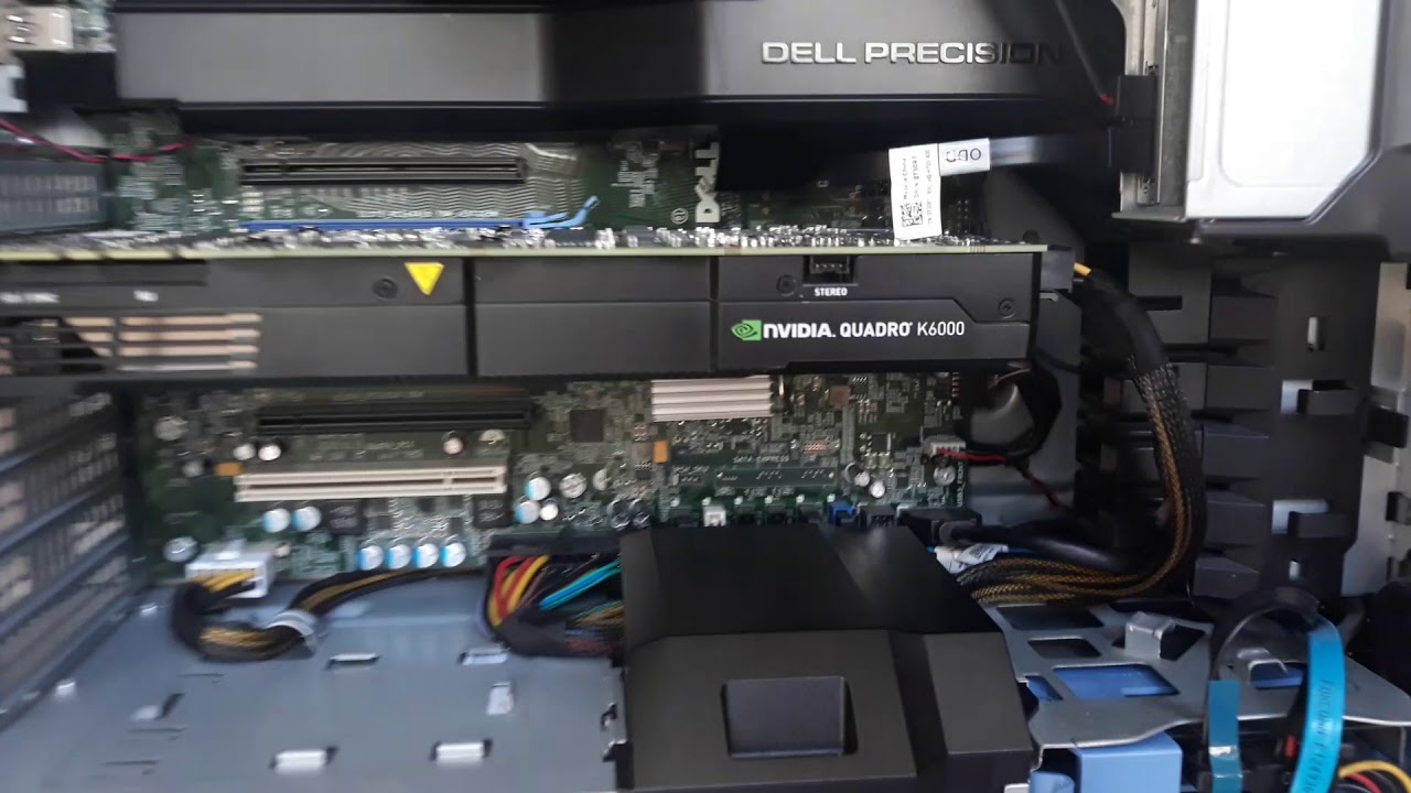 Workstation Dell Precision Nvidia Quadro 12GB profissional - YouTube