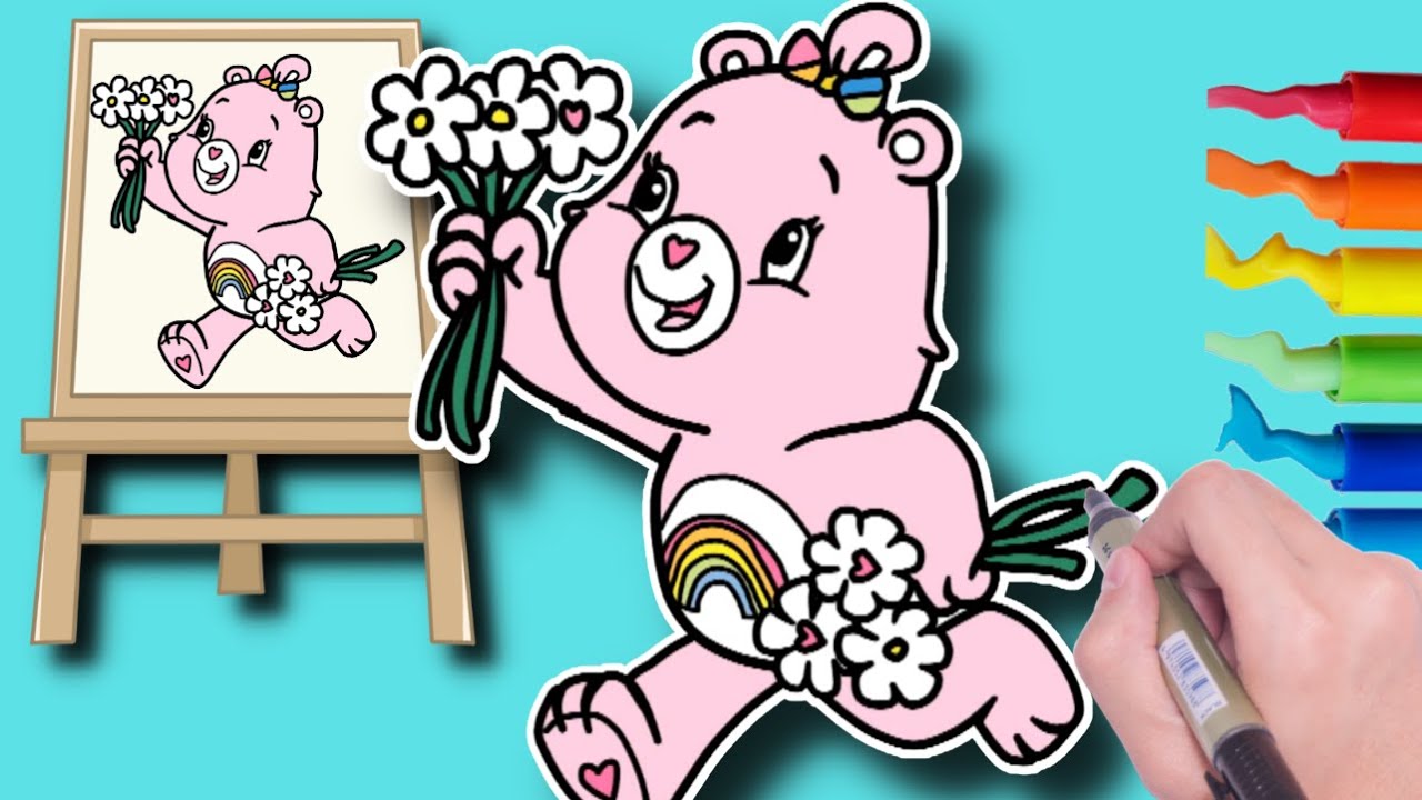 How to DRAW CARE BEARS 😍 [New] - YouTube